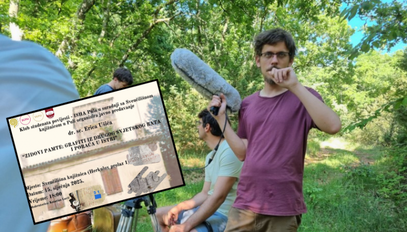 Eric Ušić o istarskim grafitima iz Drugog svjetskog rata | Regional Express - online magazin